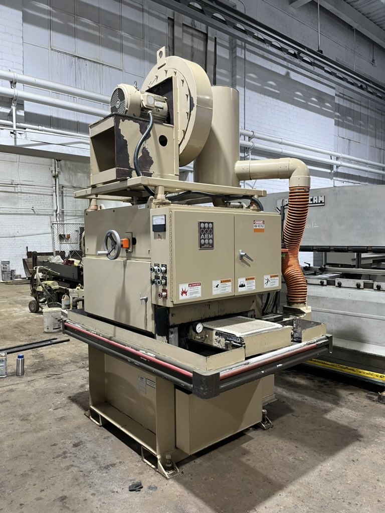 Finishing Equipment: AEM CS180 Multi Directional Deburring Machine