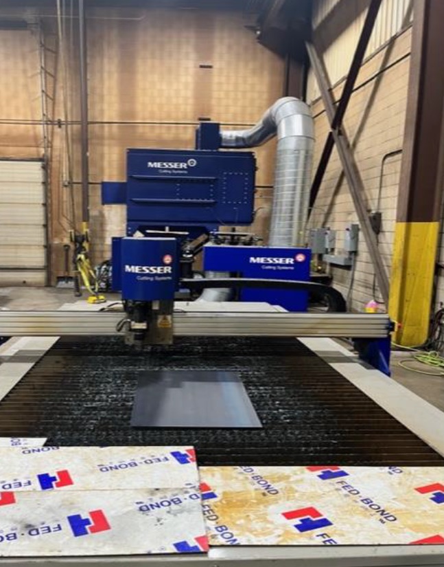 Plasma / Oxygen Cutting System: 6' X 12' 2022 Messer Edgemax Plasma ...