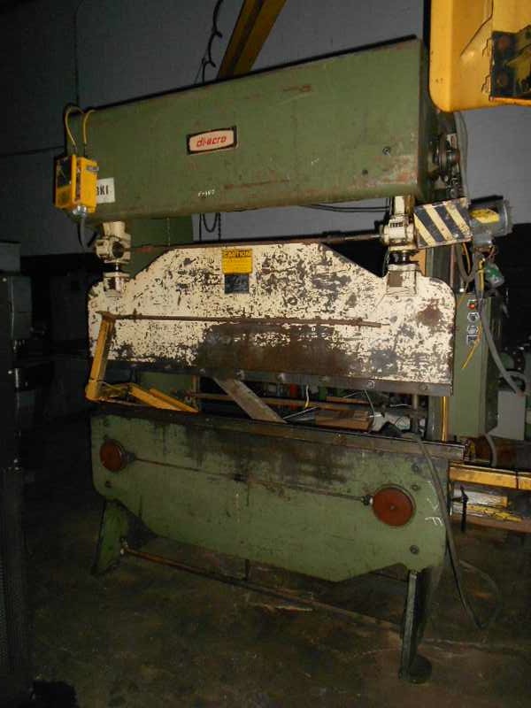 Press Brake: 35 Ton Diacro Model 14-72 Hydra Power Press Brake