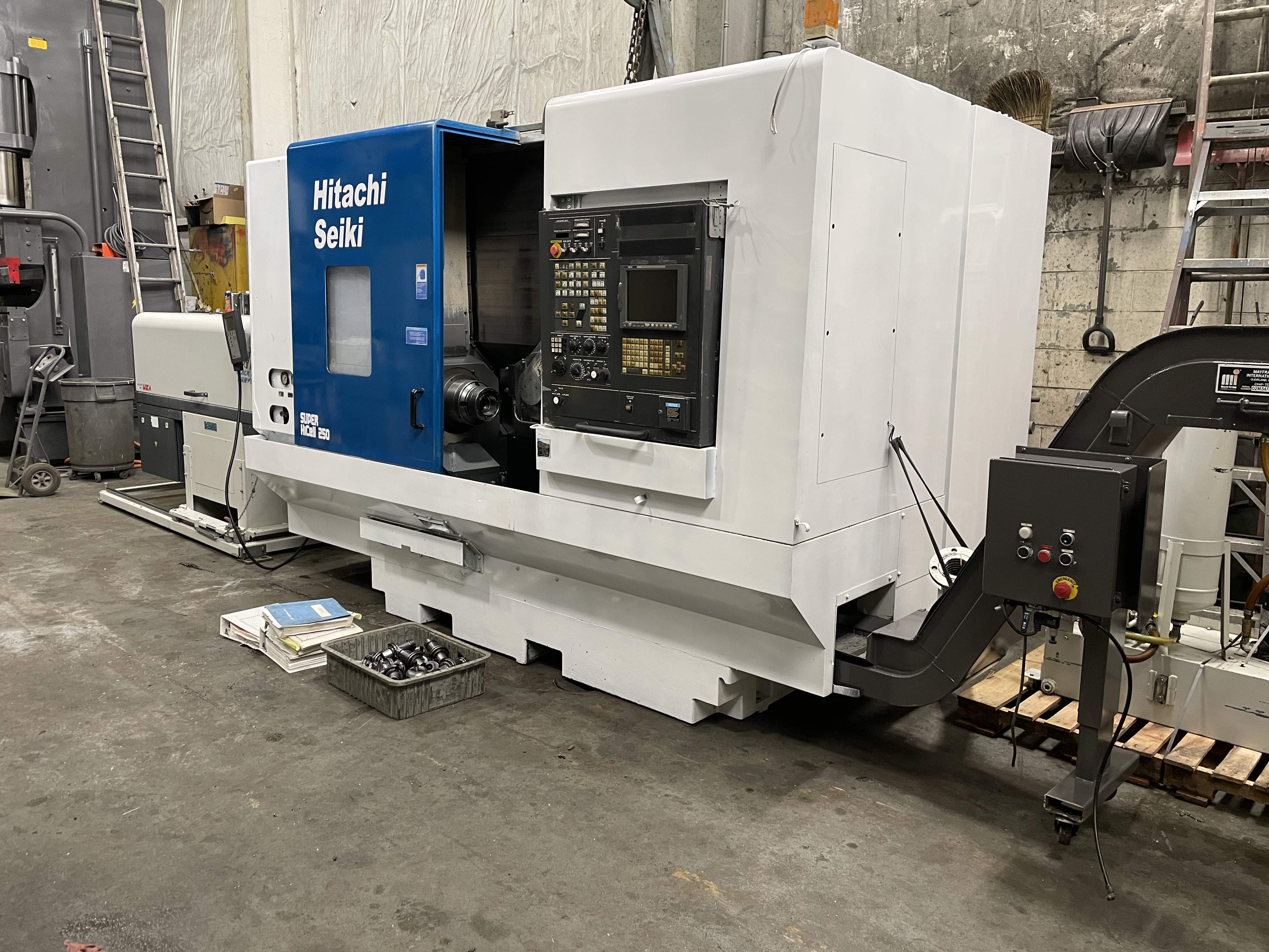 Lathes: Hitachi Seiki CH250 Super HiCell CNC Lathe