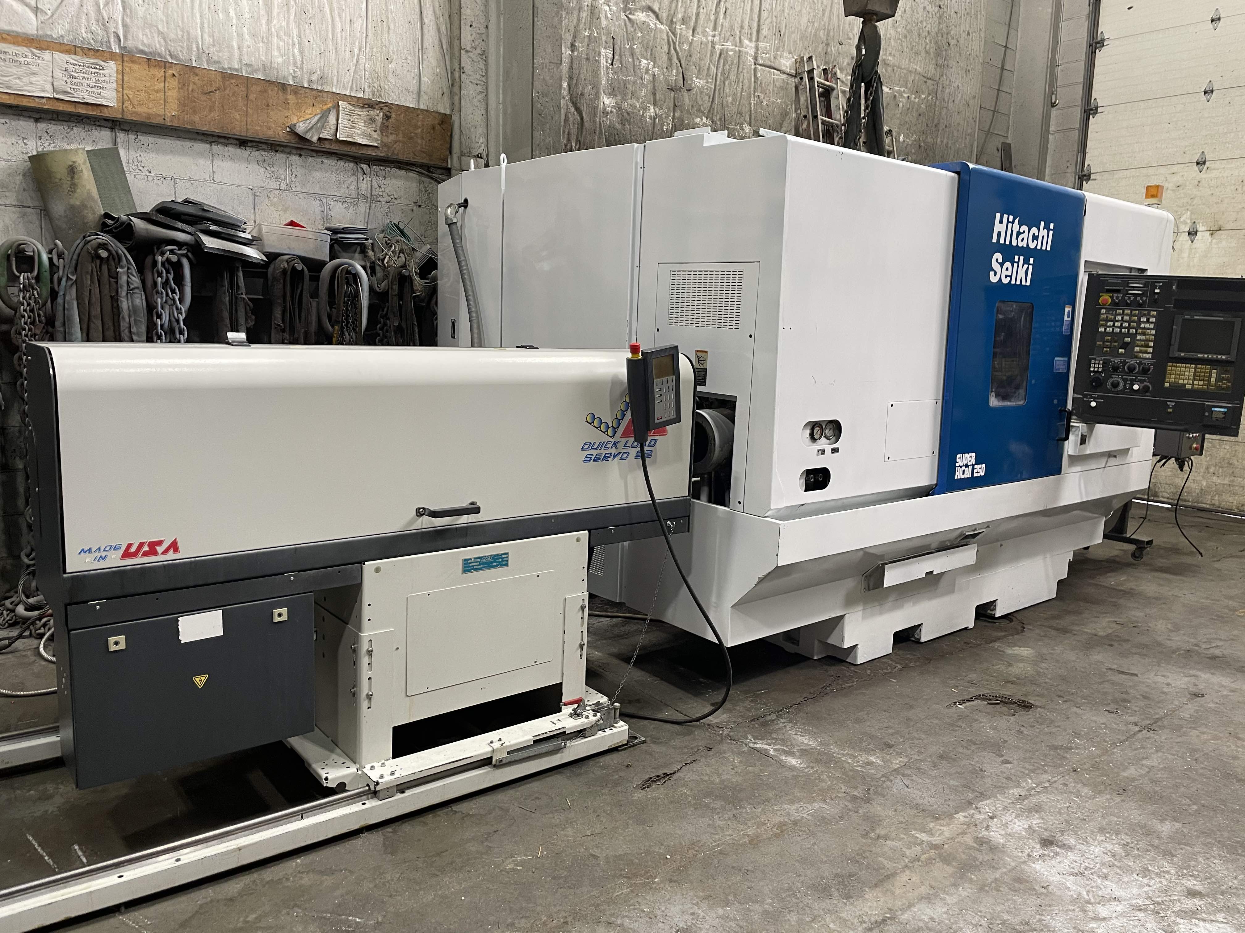 Lathes: Hitachi Seiki CH250 Super HiCell CNC Lathe