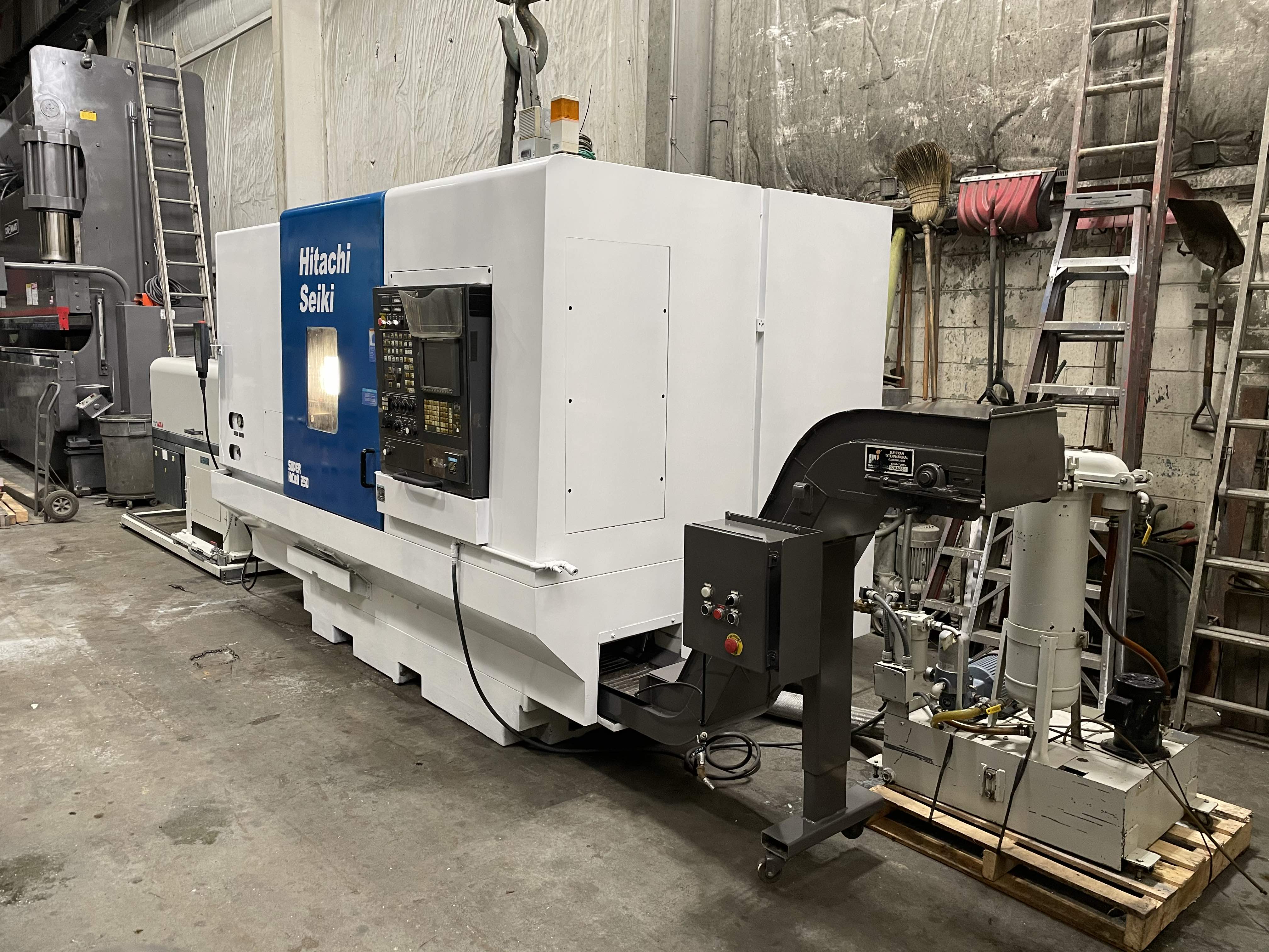 Lathes: Hitachi Seiki CH250 Super HiCell CNC Lathe