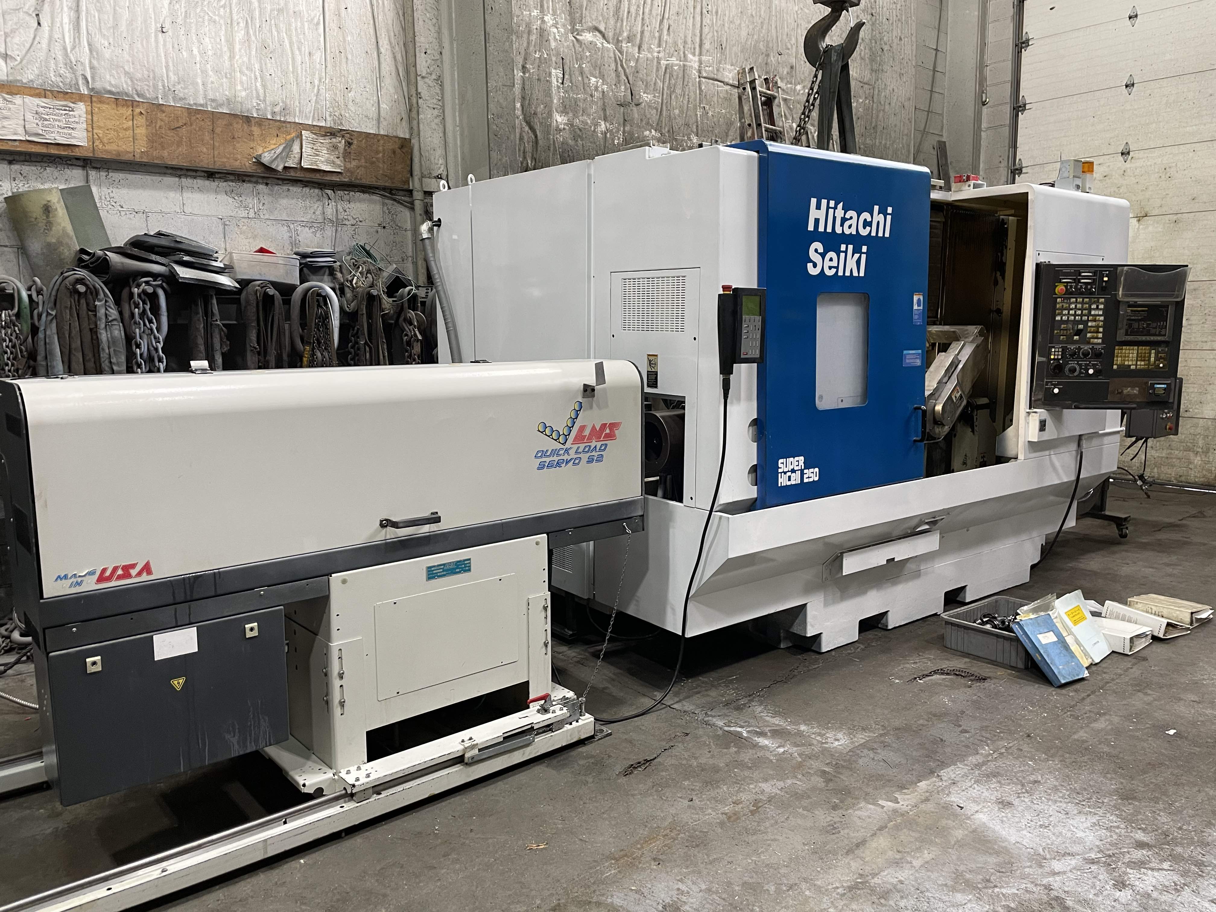 Lathes: Hitachi Seiki CH250 Super HiCell CNC Lathe