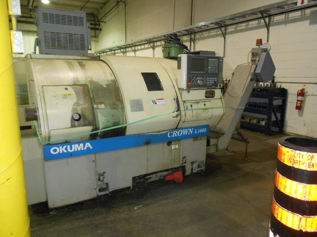 CNC Lathes: 2000 Okuma Crown L1060 CNC Lathe